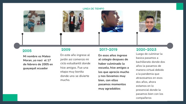 TIMELINE EDU COLOR | Genially