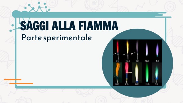 Gruppo 5 - Saggi Fiamma | Genially