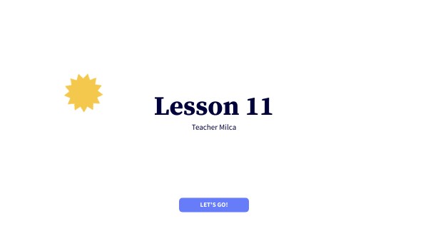 Clase 11 Intermediate | Genially