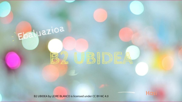 Copy - B2 UBIDEA AURKEZPENA