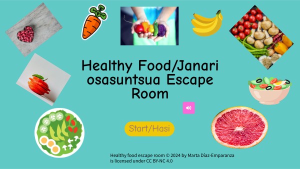 Healthy Food Escape Room | Genially