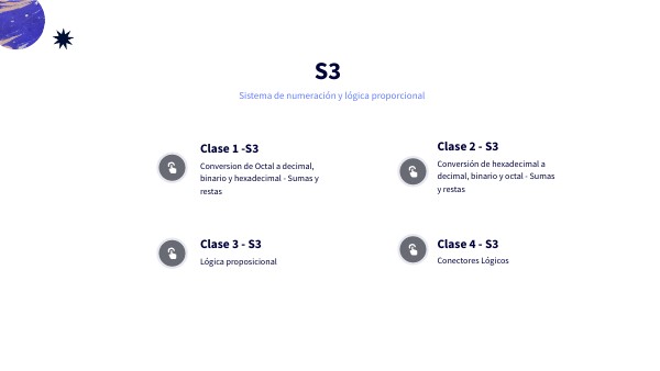 presentación S3 | Genially