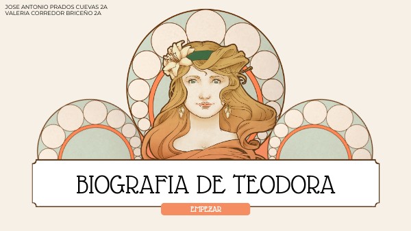 Biografia de Teodora