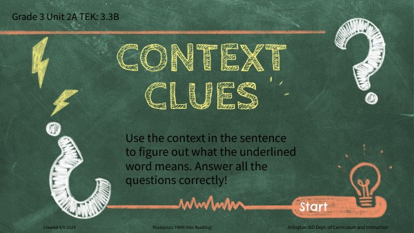 Context Clues | Genially