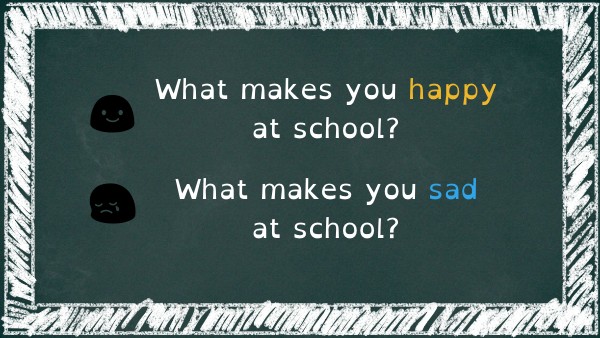 SCHOOL IS A HAPPY PLACE