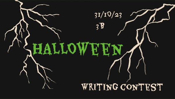 3B_HALLOWEEN WRITING CONTEST