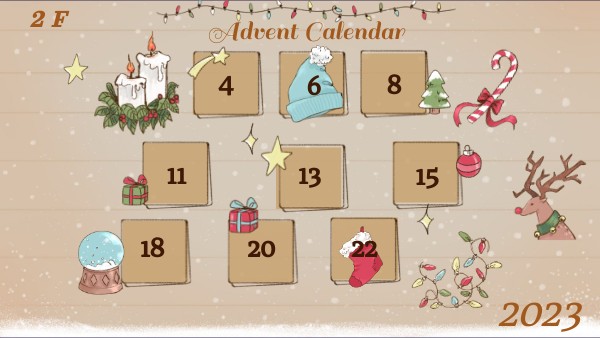 ADVENT CALENDAR | Genially