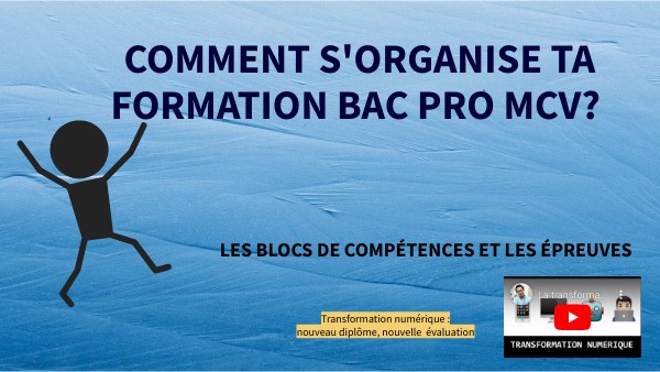 Bac pro MCV présentation élèves | Genially