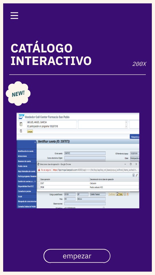 CATÁLOGO INTERACTIVO