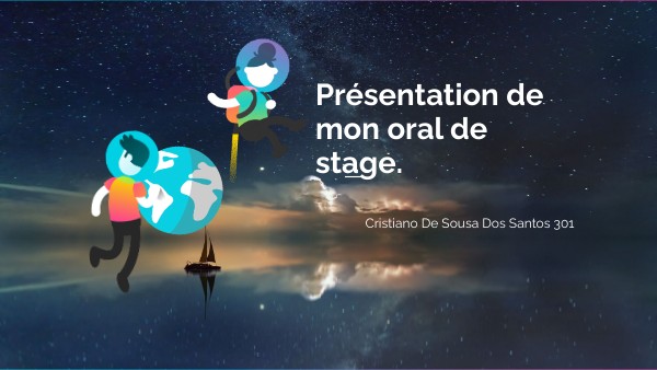 Oral de stage | Genially