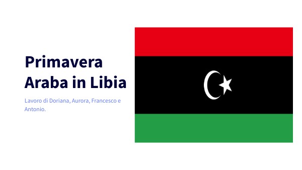 primavera Araba in Libia