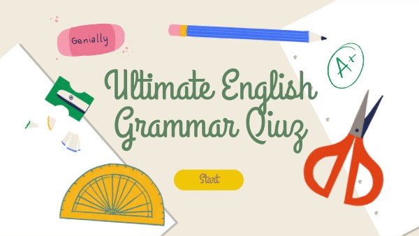 Ultimate English Grammar | Genially