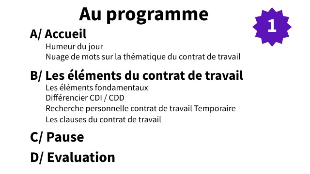 Programme le CT | Genially