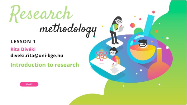 Research methodology #1 | Genially
