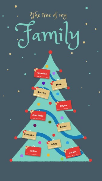 The tree of my family