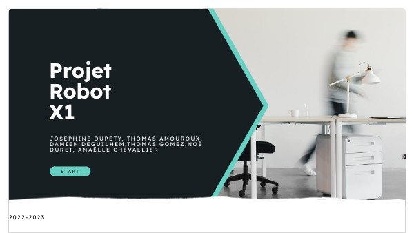 Projet Robot X1 PTSI-A