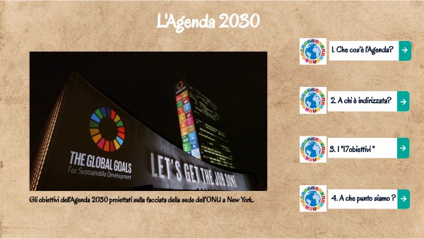 L' Agenda 2030 | Genially