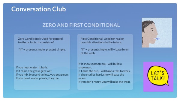 Conversation Club - The weather | Genially
