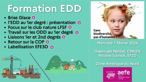 Formation EDD Février 2024