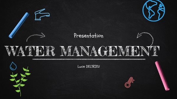 Water management | Genially