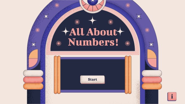 Jukebox Number Sense | Genially
