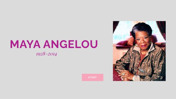 Maya Angelou | Genially