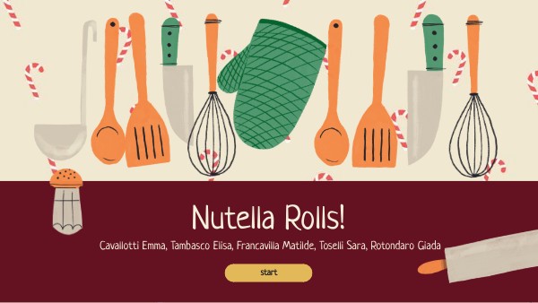 NUTELLA ROLLS PRESENTATION