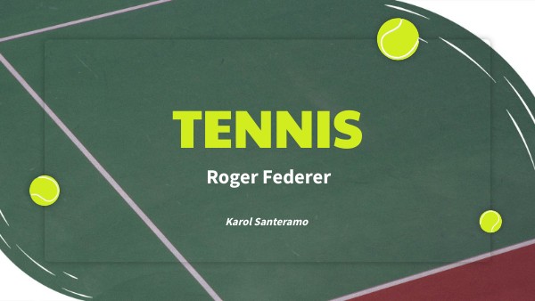 Il tennis e Roger Federer