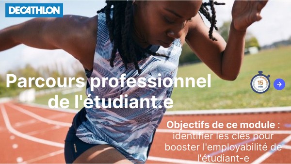 Parcours pro de l'étudiant