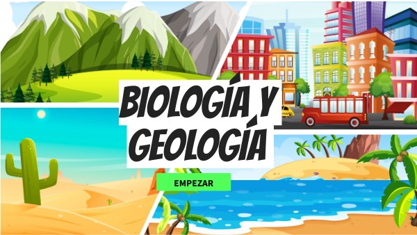 BIOLOGÍA Y GEOLOGÍA