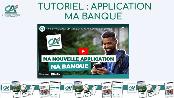tuto appli ma banque | Genially