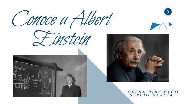 Conoce a Albert Einstein | Genially