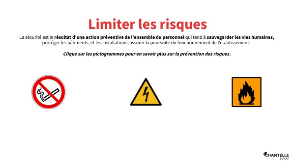 Limiter les risques | Genially