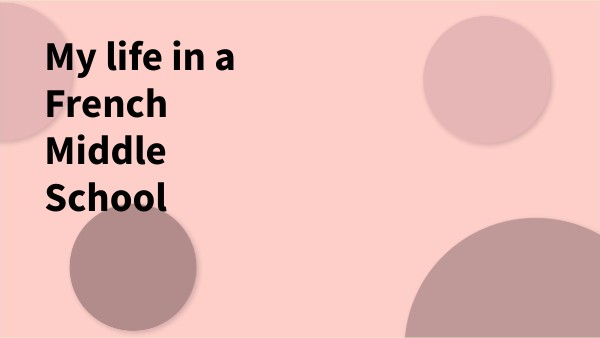 4e2_French_Middle_School | Genially