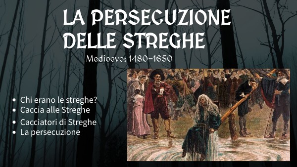 STREGHE E STREGONERIE