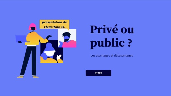 privé ou public ? | Genially