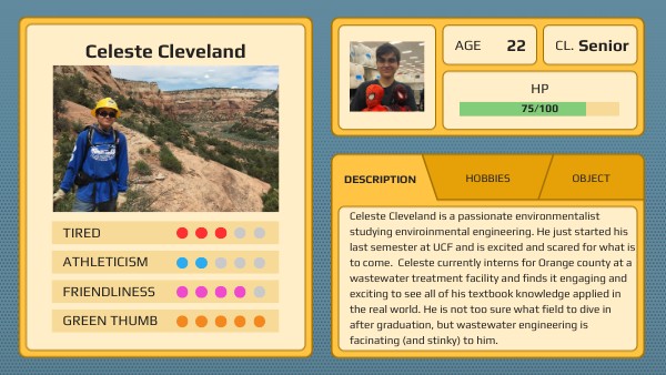 CHARACTER SHEET | Genially