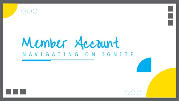 Member Account Overview | Genially