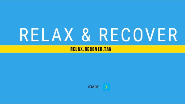 Relax & Recover: Hydro, Tan, Recovery