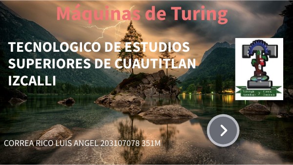 Máquinas de Turing | Genially