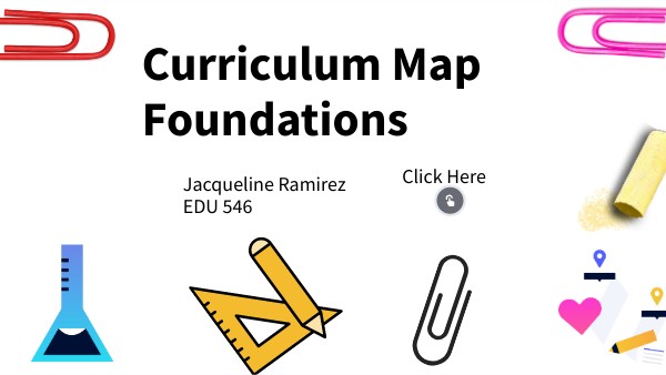 Curriculum Map Foundations