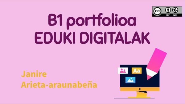 B1 portfolio digita | Genially