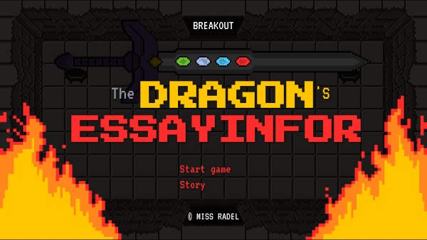 ESSAY WRITING GAME
