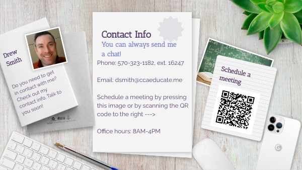 Contact info