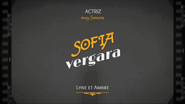 SOFIA VERGARA | Genially