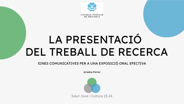 Còpia - Presentació oral del TdR | Genially