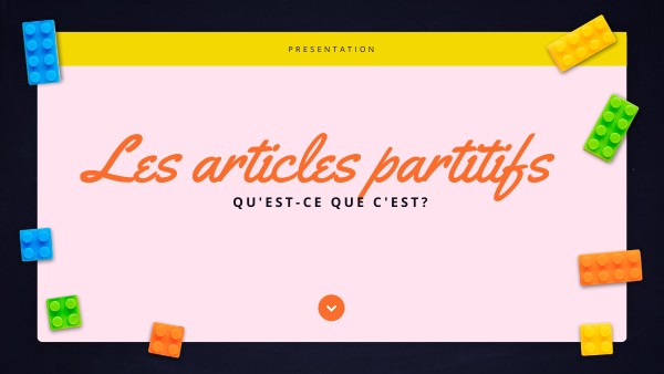 Les articles partitifs | Genially