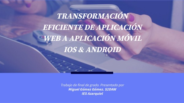 TFG MIGUEL GÓMEZ | Genially