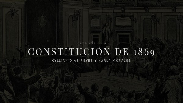 Constitución 1869