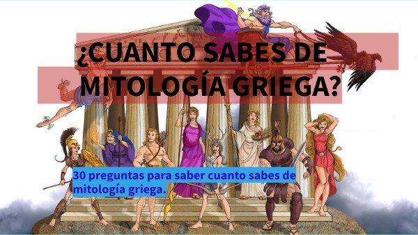 Mitología griega. | Genially